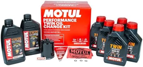 Amazon.com: MOTUL TWIN OIL CHANGE KIT FOR H-D MILWAUKEE-EIGHT ENGINES ...