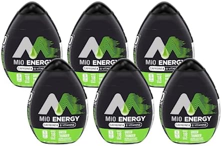 Amazon.com: Mio Energy Liquid Water Enhancer, Green Thunder, 1.62 OZ, 6 ...