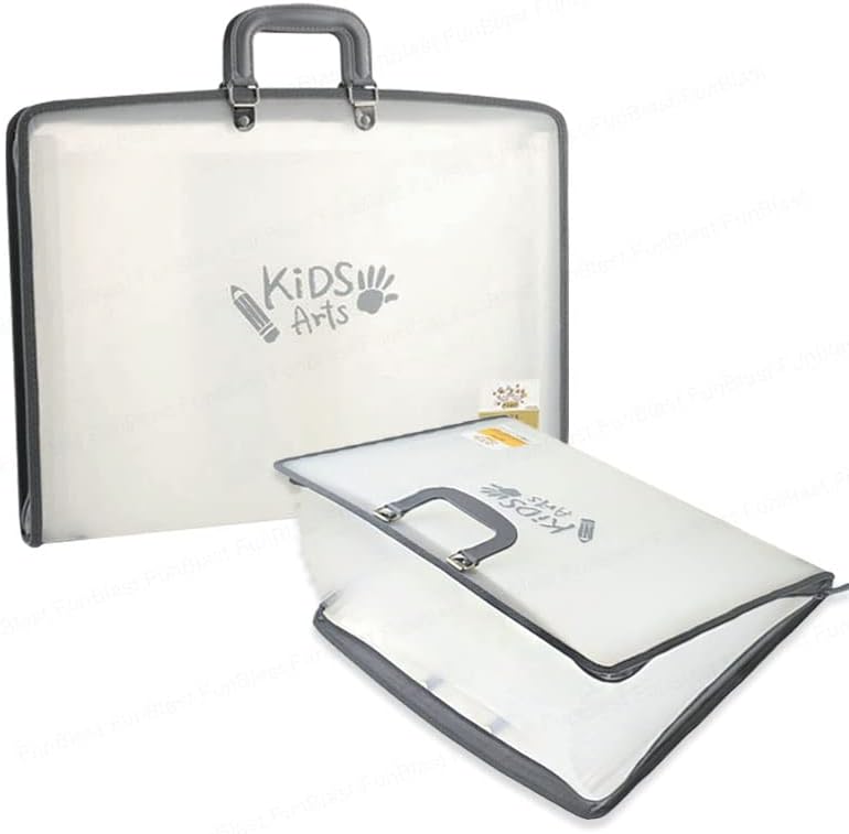 FunBlast Portfolio File Folder A 3 Size with Zip Lock – Big Size ...