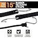 Amazon.com: XSTRAP STANDARD 20 Pack 15'' Adjustable Rubber Tarp Straps ...