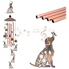 Amazon.com : Dog Wind Chimes for Outside, 35‘’ Metal Dog WindChimes ...