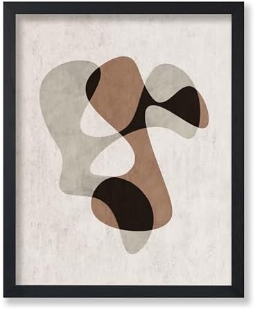 Amazon.com: Poster Master Vivid Shapes Poster - Geometric Print - Mid ...