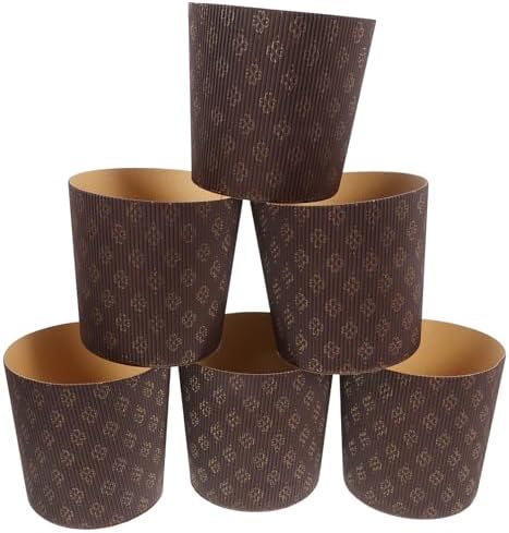 SEWACC 25 Cápsulas de Papel para Panettone de 10 CM Moldes de Papel ...