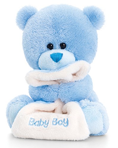 Siete Mejores regalos osito peluche azul bordado