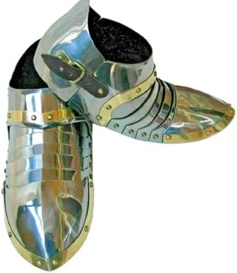 Amazon.com: Medieval Viking Armor Sabaton Historical Knight Larp ...