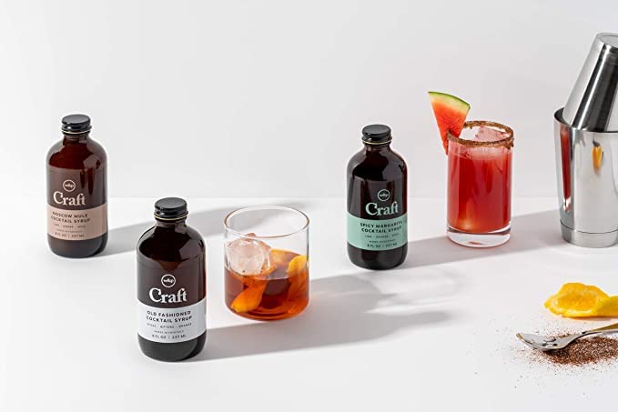 Snapklik.com : Craft Cocktail Syrup, Old Fashioned 8 Ounce, Set Of 3 ...