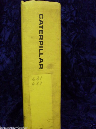 Caterpillar 637C OEM Service Manual: Caterpillar 637C: Amazon.com: Books