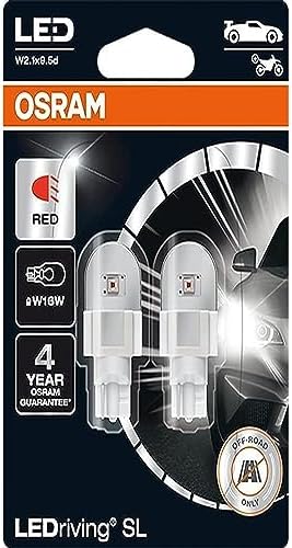 Osram Ledriving® Sl, ≜ W16W Red, Red, Led Signal Lamps, Off-Road Only ...