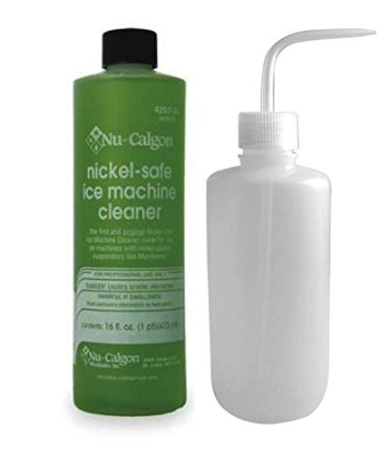 Amazon.com: Nu-Calgon 428734 Ice Machine Cleaner 16 oz and Ice Machine ...