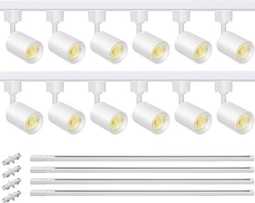 Tianyo Elec Flexible Rail Track Lighting Kit, 10 Ft - 3x40 Hand ...