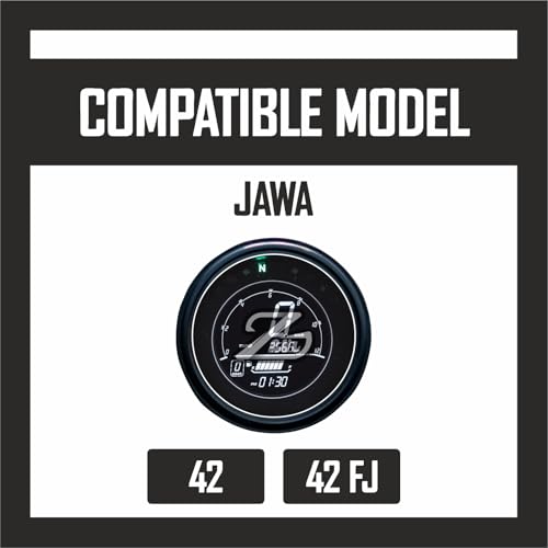 ZEIR Screen Protector FILM For JAWA 42 & 42 FJ | Soft Flexible Thin TPU ...