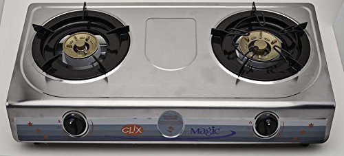 Buy Clix MAGIC T - 229 SS Gas Stove (Colors May Vary) Online at Low ...