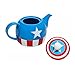 Amazon.com: Marvel Teapot: I Am Captain America, 14 x 9.5 x 13.3 cm ...