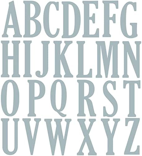 Amazon.com: Briartw 26 Uppercase Letters Cutting Dies,(10cm) 4 Inch ...