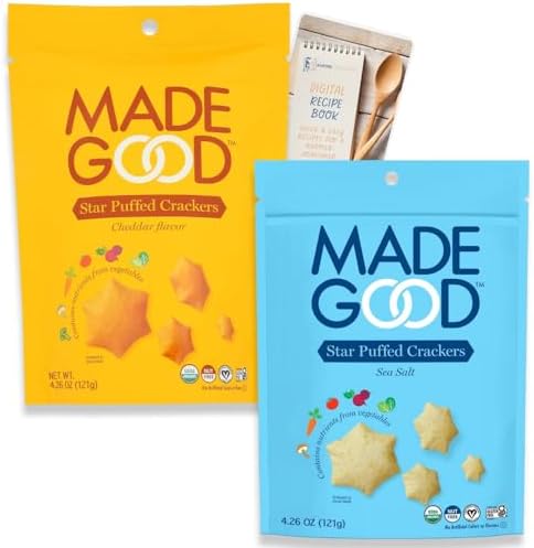 Amazon.com : Trader Joe's Cheddar Rocket Crackers 7.05 oz. (Pack of 2 ...