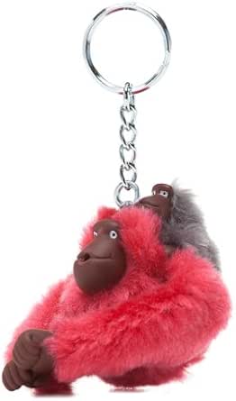 Kipling Sven & Baby Monkey Keychain - Red at Amazon Women’s Clothing ...