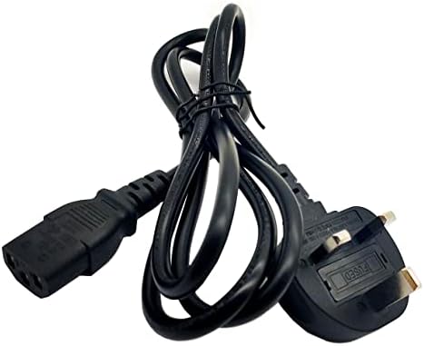 Halokny UK Plug Kettle Lead Power Cord for Samsung, Dell, Sony, HP, LED ...