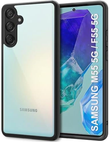 TheGiftKart Hybrid ShockProof Sleek Armor Samsung Galaxy M55 5G / F55 ...