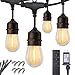 Outdoor String Lights - 82 Ft.(72+10) Patio Lights with Remote, Timer ...