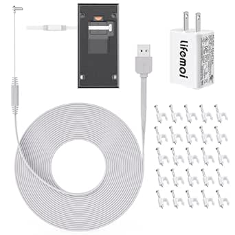 Amazon.com: Upgraded，Power Adapter and 24.9ft/7.6m Type-C Power ...