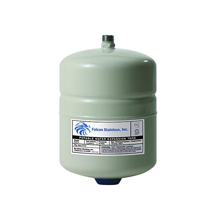 Buy Falcon Stainless EXPT-4 Thermal Potable Water Expansion Tank 4.8 ...
