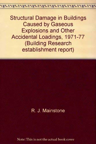 Amazon | Structural Damage in Buildings Caused by Gaseous Explosions ...