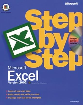 Microsoft Excel 2002 Visual Basic for Applications- Step By Step ...