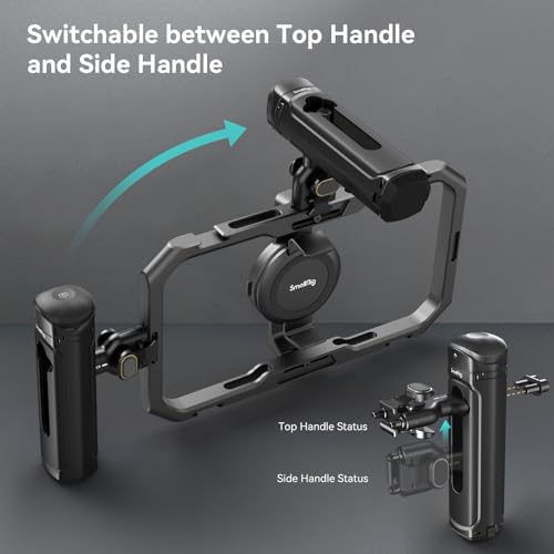 SMALLRIG Wireless Control Side Handle for SMALLRIG Quick Release ...