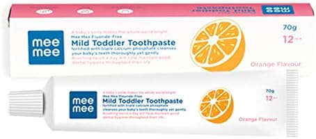 Mee Mee Fluoride-Free Baby Tooth Paste for Kids & Toddler 70 gram ...
