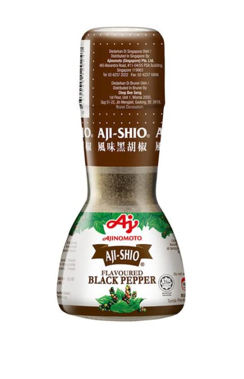 Ajinomoto Aji-Shio Flavoured Black Pepper, 80g : Amazon.in: Grocery ...