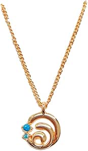 Amazon.com: GOLEHS Genshin Impact Vision Necklace Alloy Necklace 42cm Chain Length Seven ...