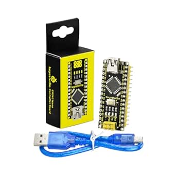 Amazon.co.jp: KEYESTUDIO 5V Nanoボード V3.0 CH340 + USBケーブル キット for Arduino 互換 : パソコン・周辺機器