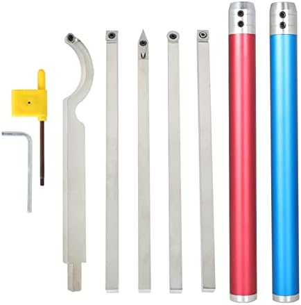findmall 7Pcs Carbide Woodturning Lathe Tool Set Including Rougher ...