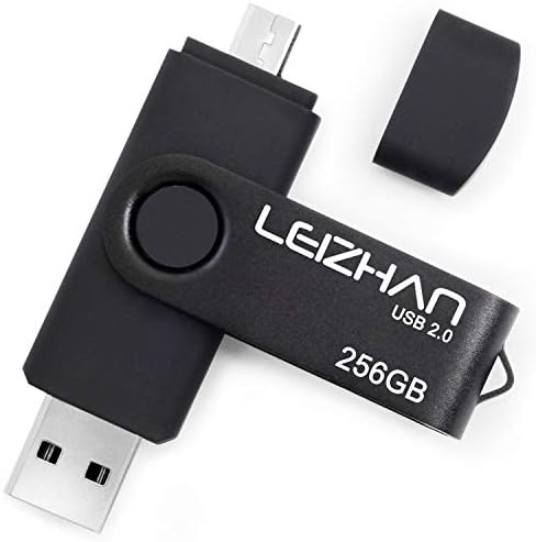 LEIZHAN USB 2.0 Double Port OTG Flash Drive Storage Extension Memory ...