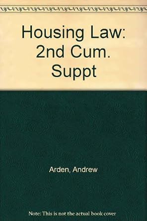 Amazon | Housing Law | Arden QC, Andrew, Partington, Martin | Business