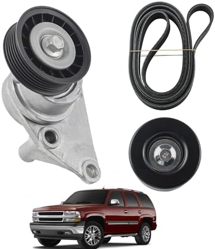 Amazon.com: YzusGomumu Complete Serpentine Belt Drive Component Kit ...