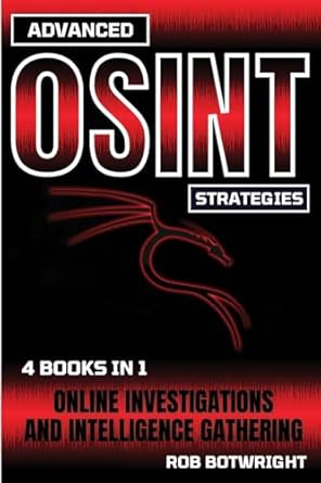 Amazon.com: Advanced OSINT Strategies: Online Investigations And ...