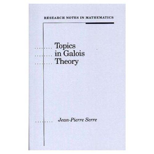 Buy Topics in Galois Theory: 1 (Research Notes in Mathematics) Book ...