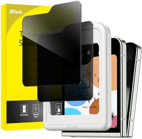 Amazon.com: JETech Front Privacy Screen Protector for Samsung Galaxy Z ...