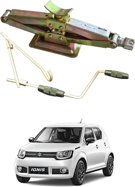 AYW Car Scissor Tyre Jack with Foldable Rod for Maruti Ignis 2017 ...