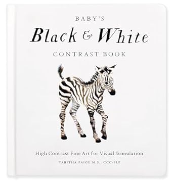 Amazon.com: Baby's Black and White Contrast Book: High-Contrast Art for ...