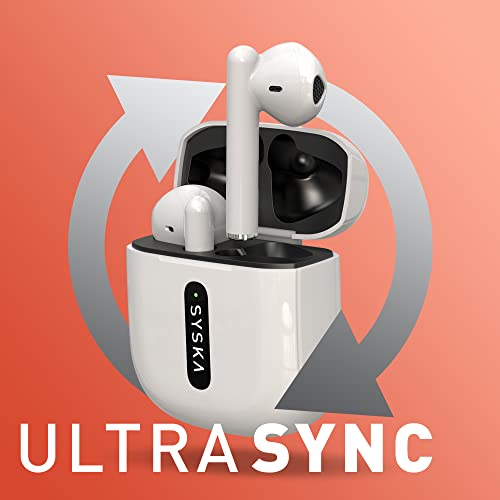 Syska Sonic Buds IEB450 True Wireless Earbuds with Ultra Sync ...