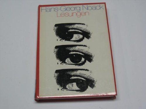 Amazon.com: Lesungen: 9783797101532: Hans-Georg Noack: Books