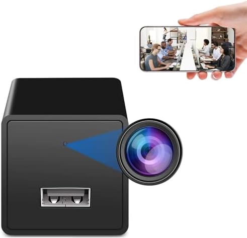 Amazon.com : Spy Hidden Camera Charger WiFi,Night Vision Wireless 4k ...