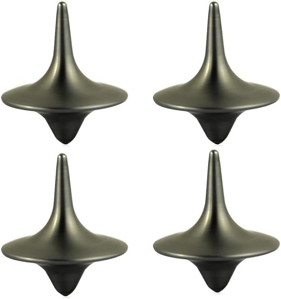 Amazon.com: 4 Pcs Accurate Spinning Top,Portable Precision Metal ...