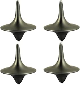 Amazon.com: 4 Pcs Accurate Spinning Top,Portable Precision Metal ...