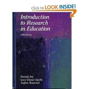 Introduction to Research in Education: 9780155009820: Economics Books ...