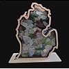 Amazon.com - Generic Michigan Shadow Box (Made in USA) for Your Lake ...