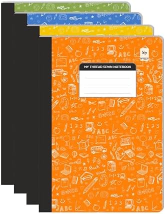 Pragya Pro Series | Thread Sewn Long Notebook - 172 Pages | Single Line ...
