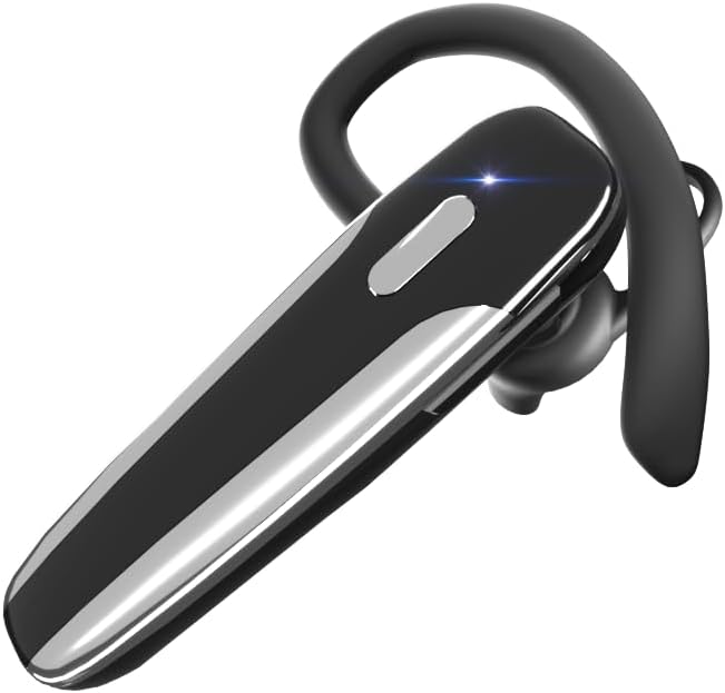 Amazon.com: Single Ear Bluetooth Headset V5.3 Single-Ear Earpiece with ...